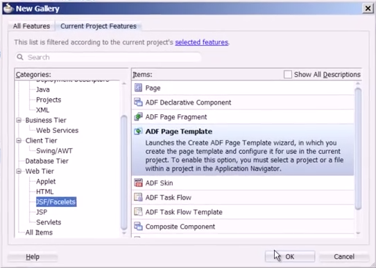 Adf Tutorial Creating Navigation Panes Using A Menu Model 8077